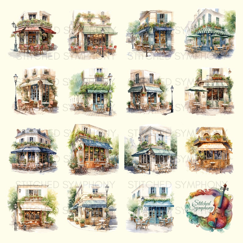 French Café Clipart Cafe Clipart, Coffee Shop Clipart, French Clipart ...