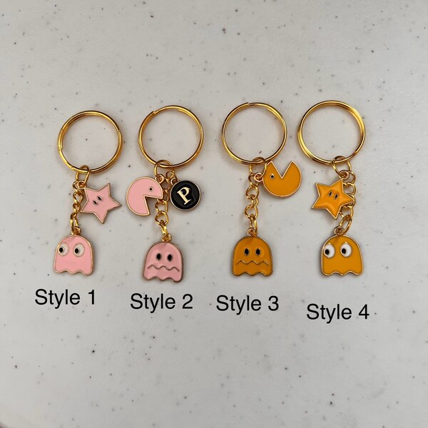 Pacman Keychain - Etsy