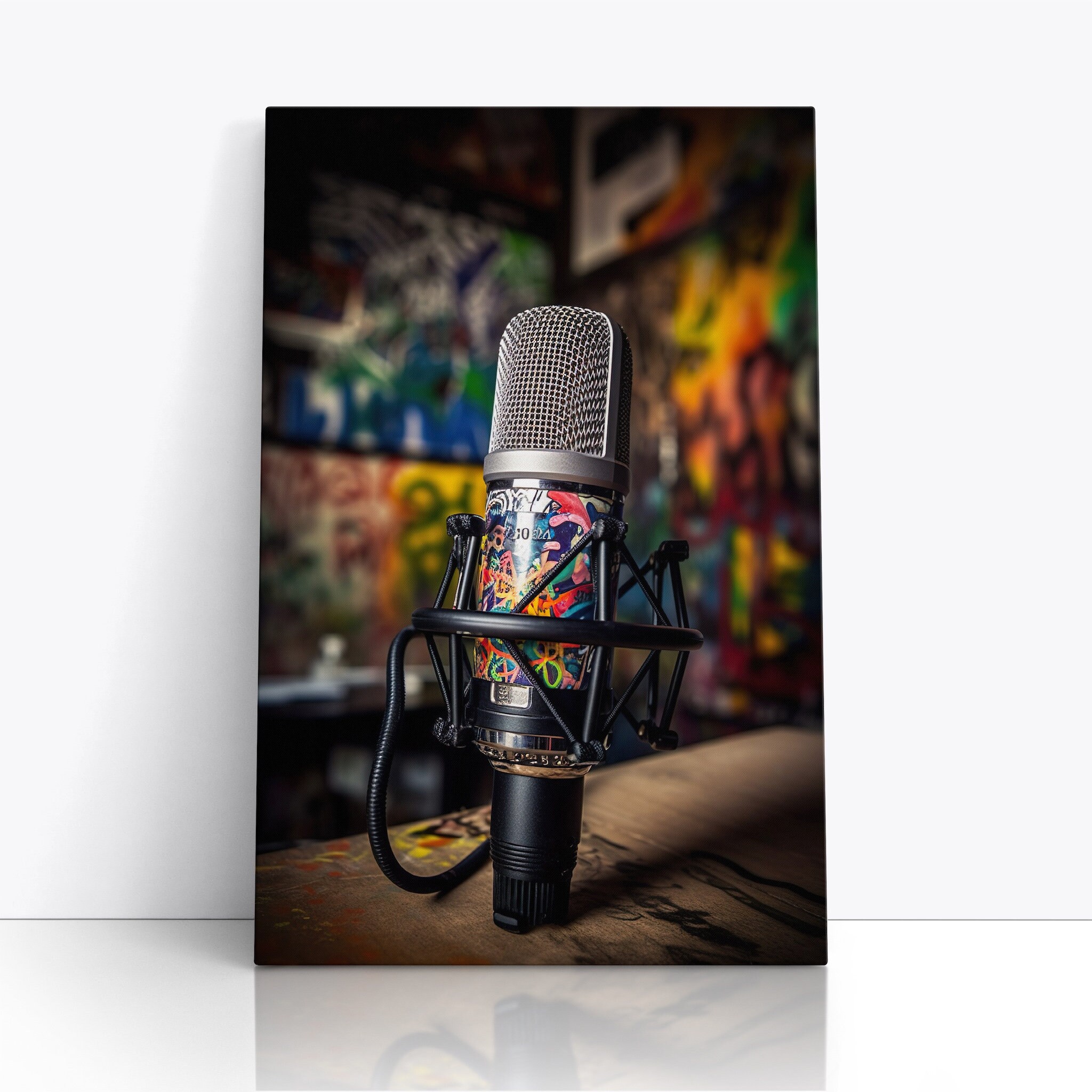 Graffiti Microphone Drawings