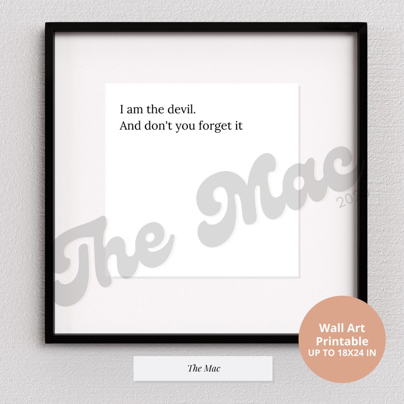 I Am the Devil. and Don't You Forget It. Vanderpump Rules Quote ...