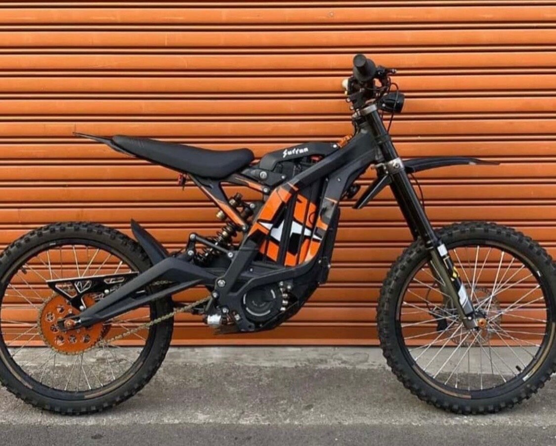 Surron Light Bee X Graphics Kit ORIGINAL Surron 2023 New Orange and ...