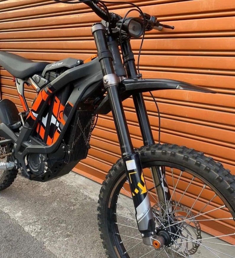 Surron Light Bee X Graphics Kit ORIGINAL Surron 2023 New Orange and ...