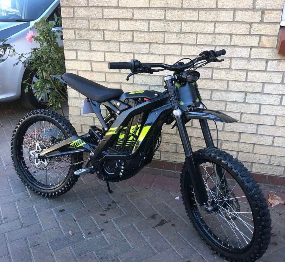 Surron Light Bee X Graphics Kit ORIGINAL Surron 2023 New Green and ...