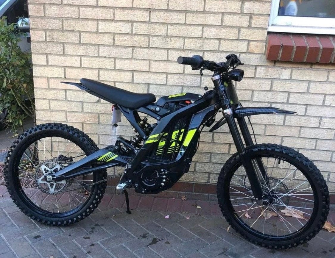 Surron Light Bee X Graphics Kit ORIGINAL Surron 2023 New Green and ...