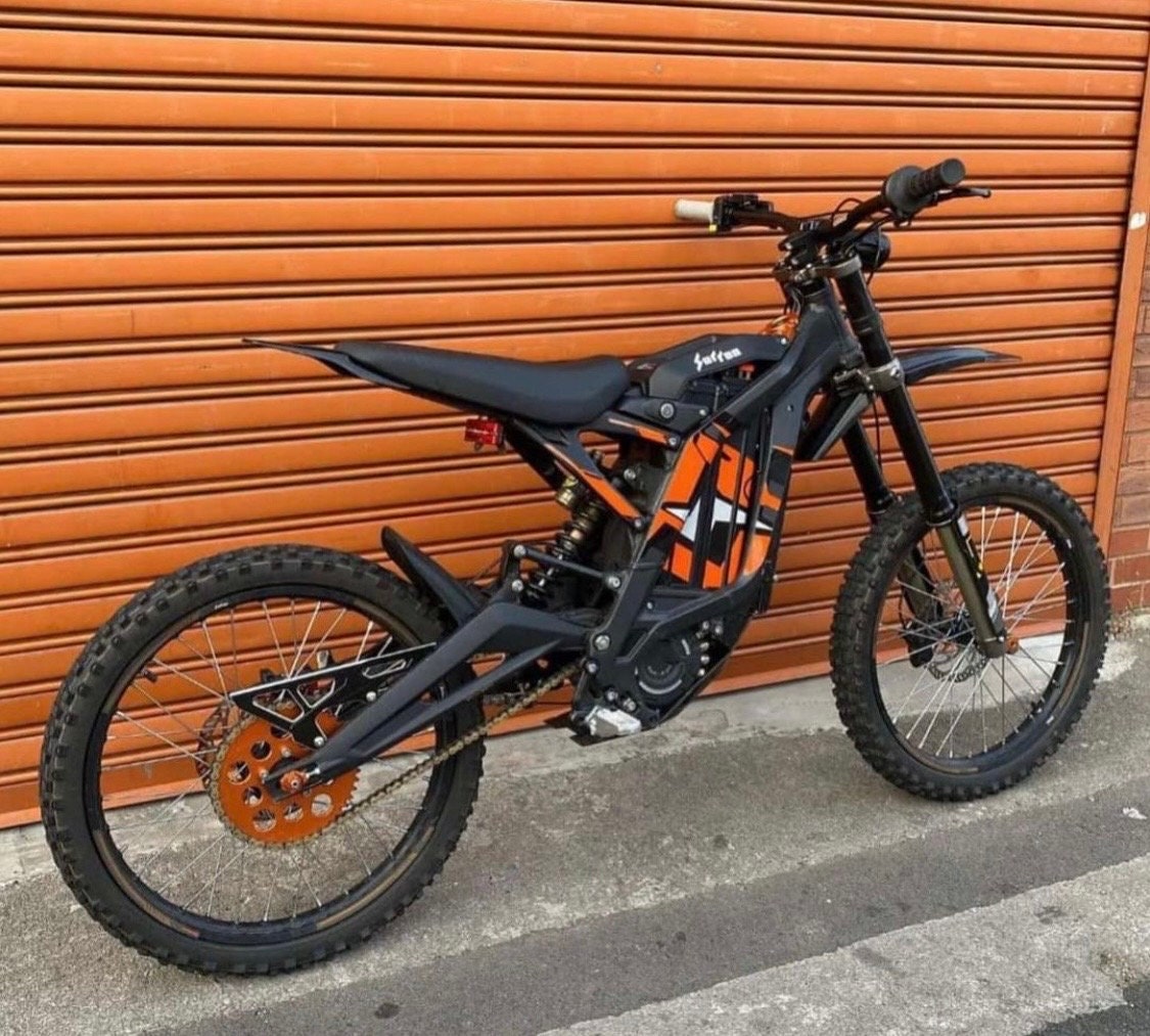 Surron Light Bee X Graphics Kit ORIGINAL Surron 2023 New Orange and ...