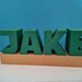 Personalized Name Blocks 3D Printed - Etsy