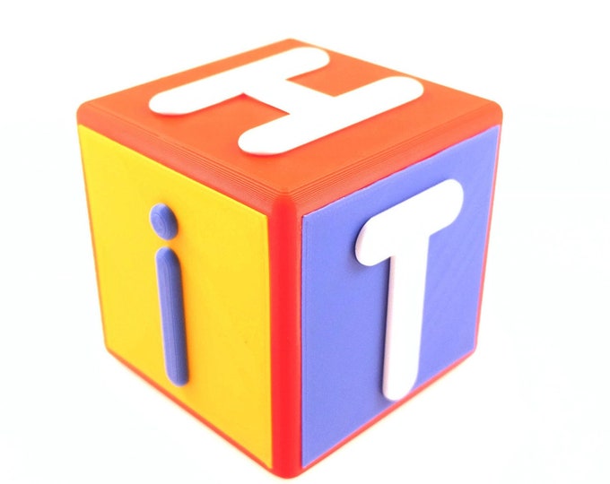 HIT Logo 3D Printed Pretend Play Kids Toy 3D Printing Warner Bros 3D ...