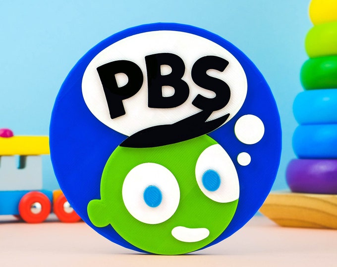 Del PBS Kids Dash Dot 3D Printed Logo Pretend Play Kids Toy TVOKIDS ...