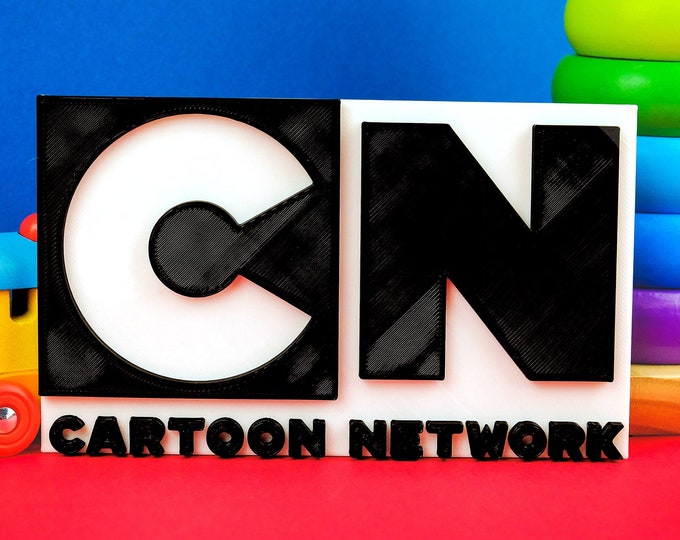 CN Cartoon Network Logo 3D Printed Pretend Play Kids Toy 3D Printing ...