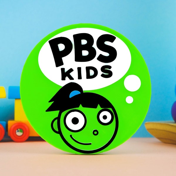 3d printed pbs logo - Etsy France