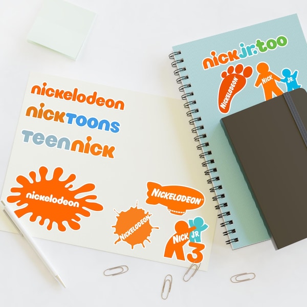 Nickelodeon Stickers - Etsy