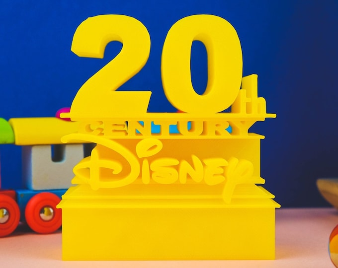 20th Century Disney 3D Printed Logo - Etsy