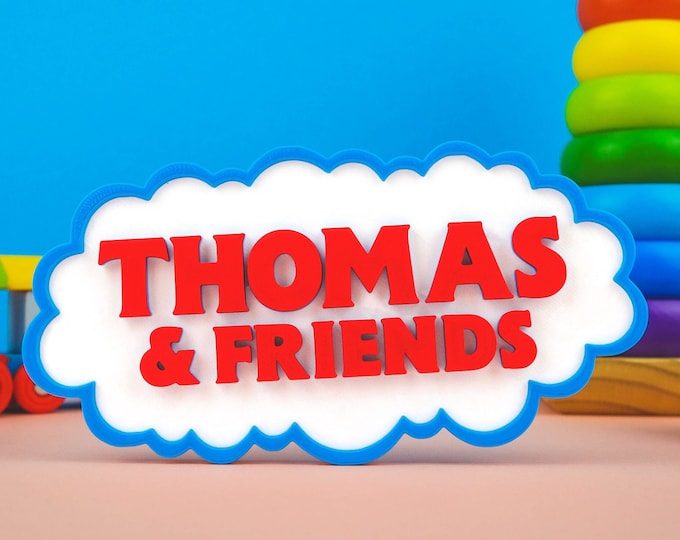 Thomas & Friends Logo 3D Printed Pretend Play Kids Toy 3D Printing ...