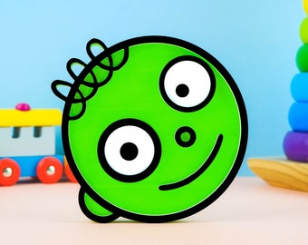 Chris Bishop PBS Kids Face Figure Pretend Play Kid Toy 3D Printed Dash ...