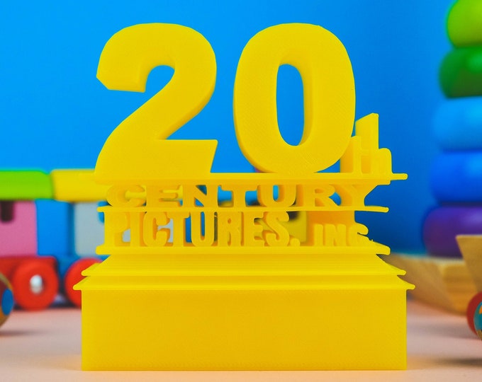 20th Century Pictures Inc 3D Printed Logo - Etsy