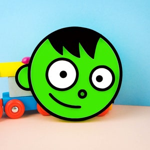 Buzz PBS Kids Face Figure Pretend Play Kid Toy 3D Printed Dash Dot PBS ...