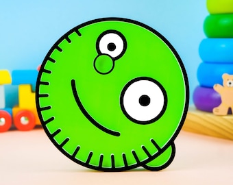 Chris Bishop PBS Kids Face Figure Pretend Play Kid Toy 3D Printed Dash ...