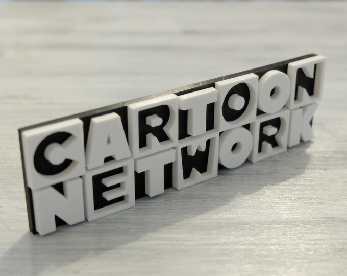 Cartoon Network Logo 3D Printed Pretend Play Kids Toy 3D Printing ...