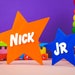 Nick Jr Stars Logo 3D Printed Logo Kids Toy - Etsy