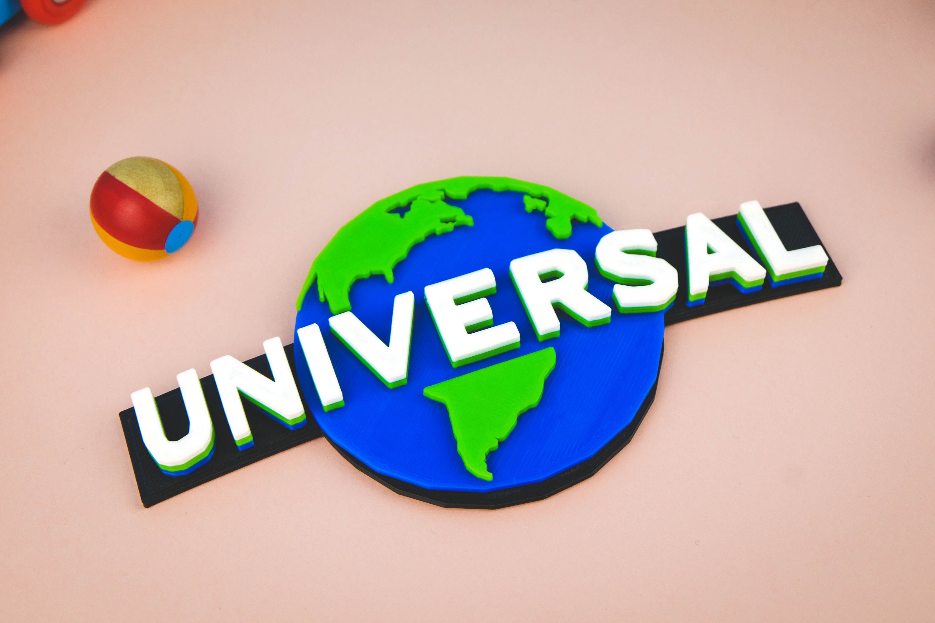Universal Logo 3D Printed Pretend Play Kids Toy 3D Printing - Etsy
