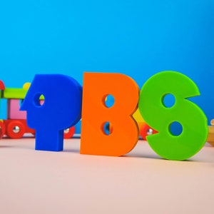 PBS Letters 3D Printed Logo Pbs Kids 3D Printing Kids TV Toy Pretend ...