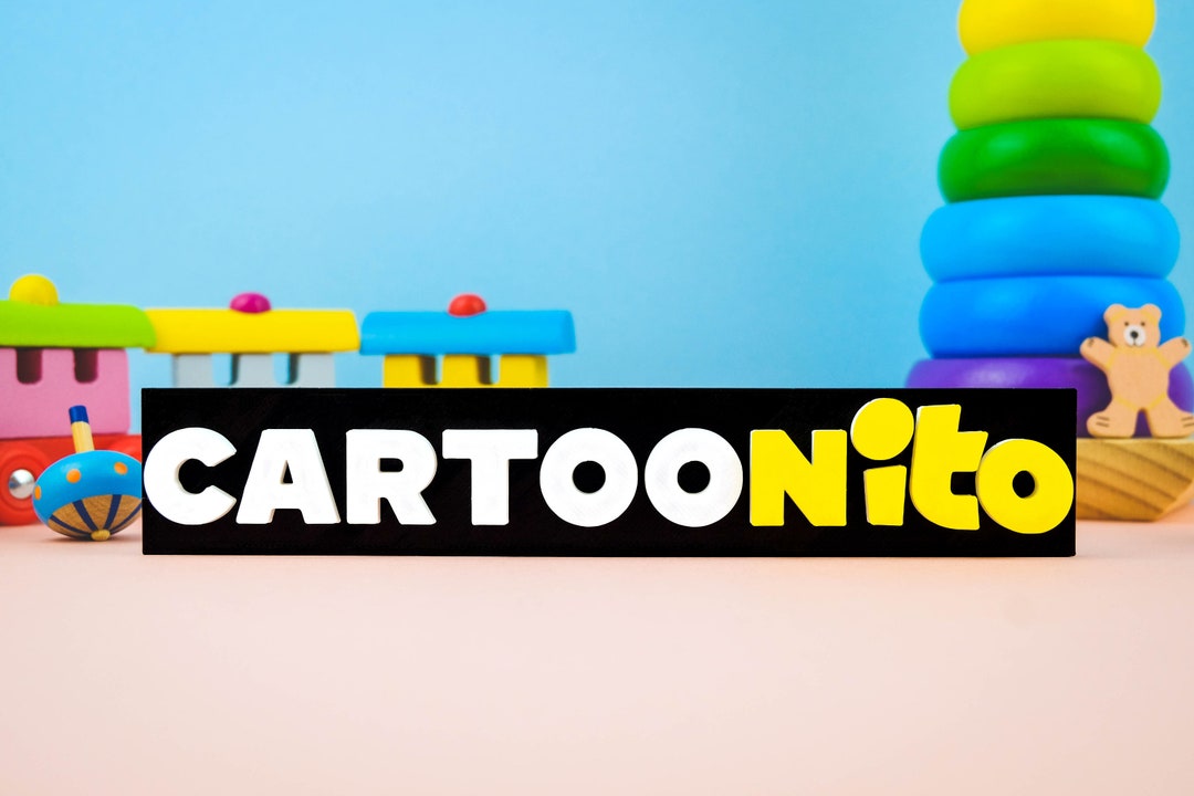 Cartoonito Logo 3D Printed UK Pre School Kids Cartoon Games Fireman Sam ...