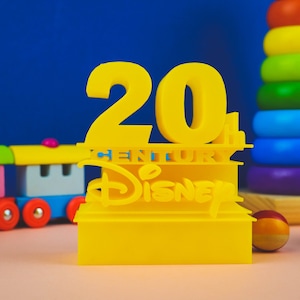 20th Century Disney 3D Printed Logo - Etsy