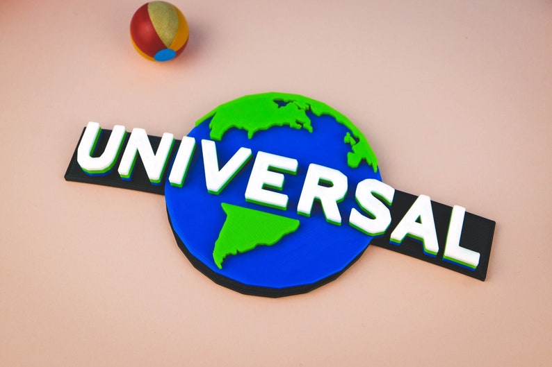Universal Logo 3D Printed Pretend Play Kids Toy 3D Printing - Etsy