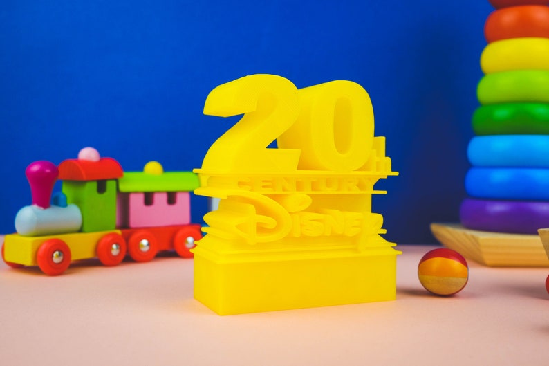 20th Century Disney 3D Printed Logo - Etsy