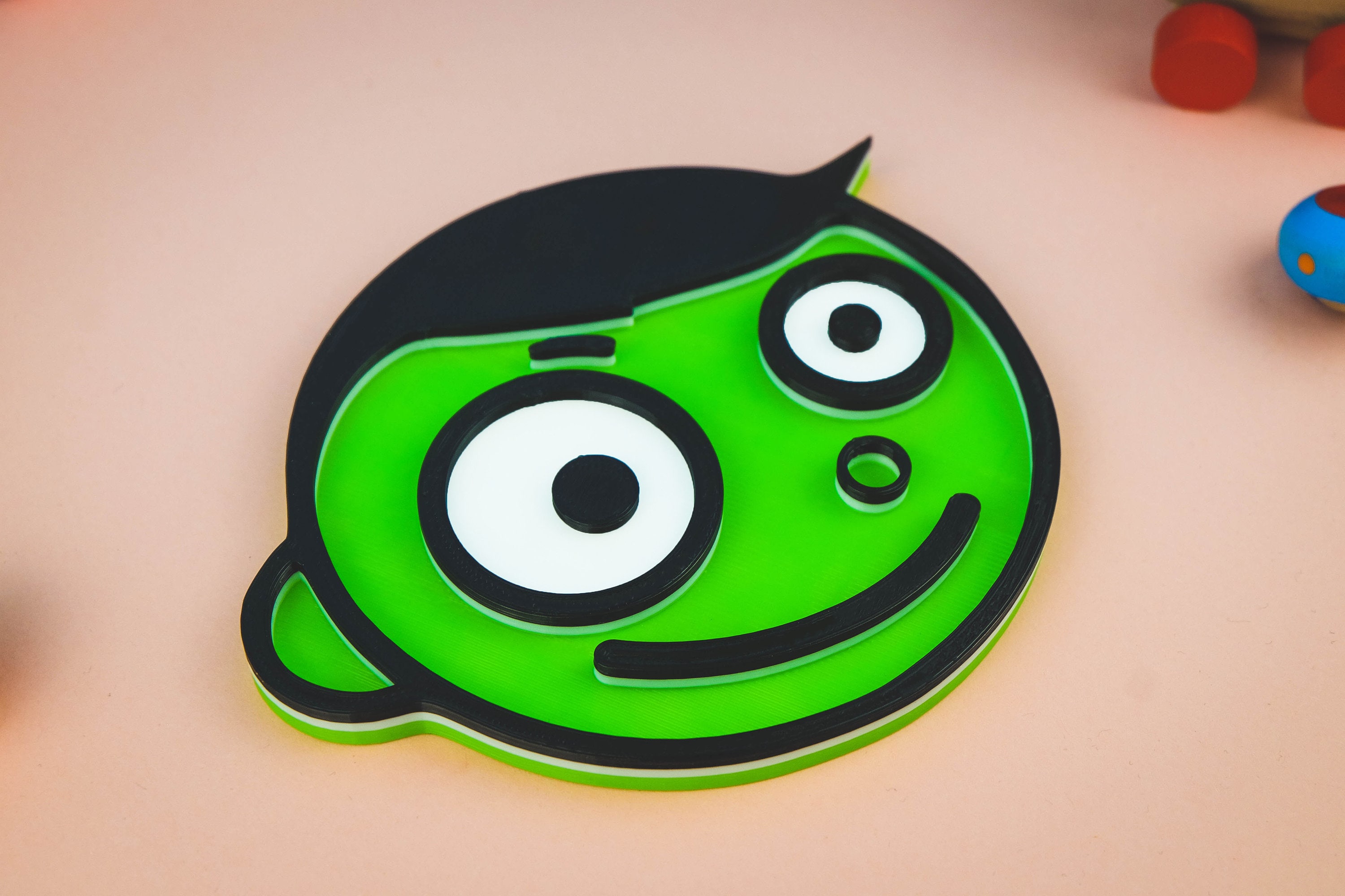 PBS Kids Happy Face 3D Printed Logo - Etsy Ireland