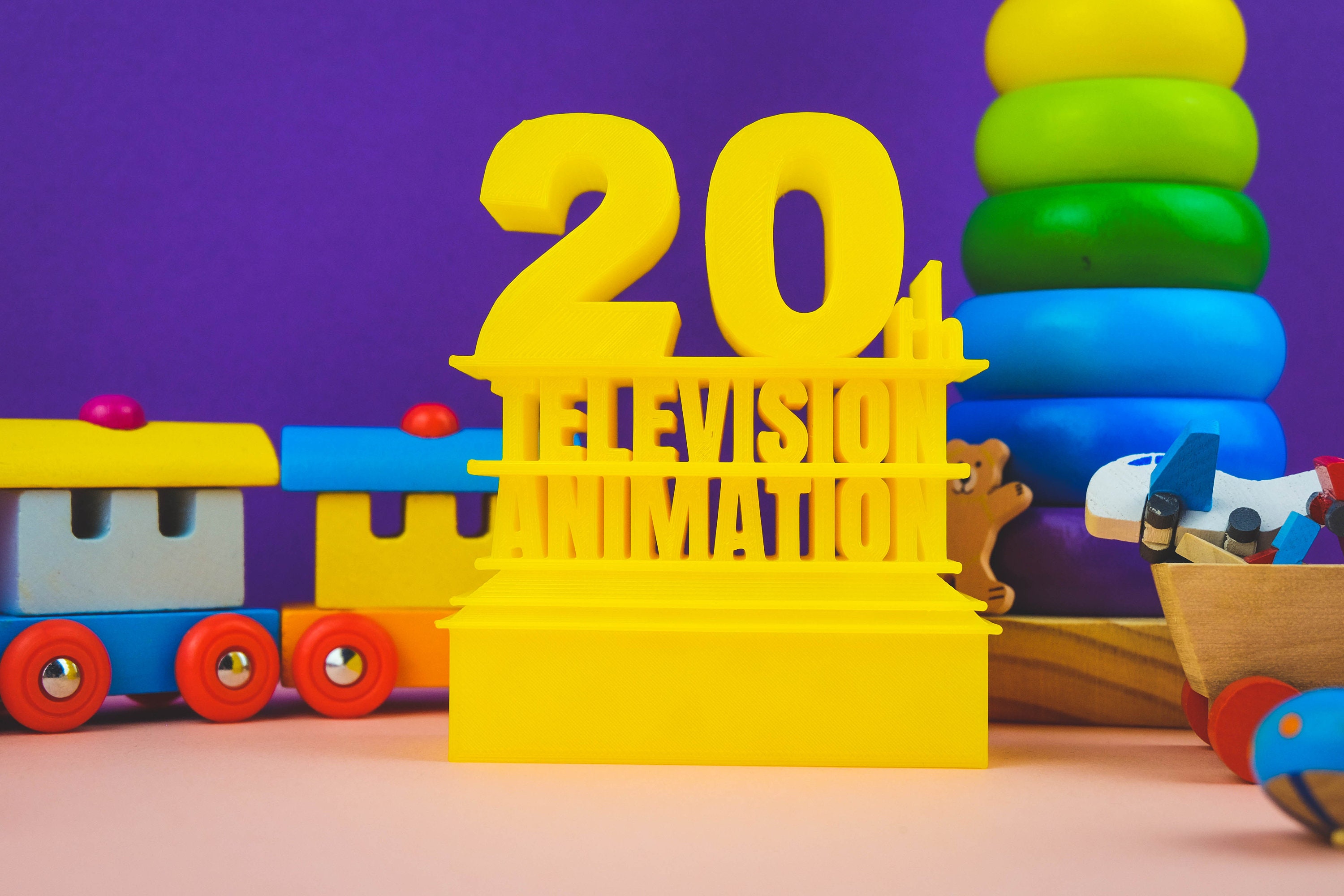 20th Television Animation 3D Printed Logo - Etsy