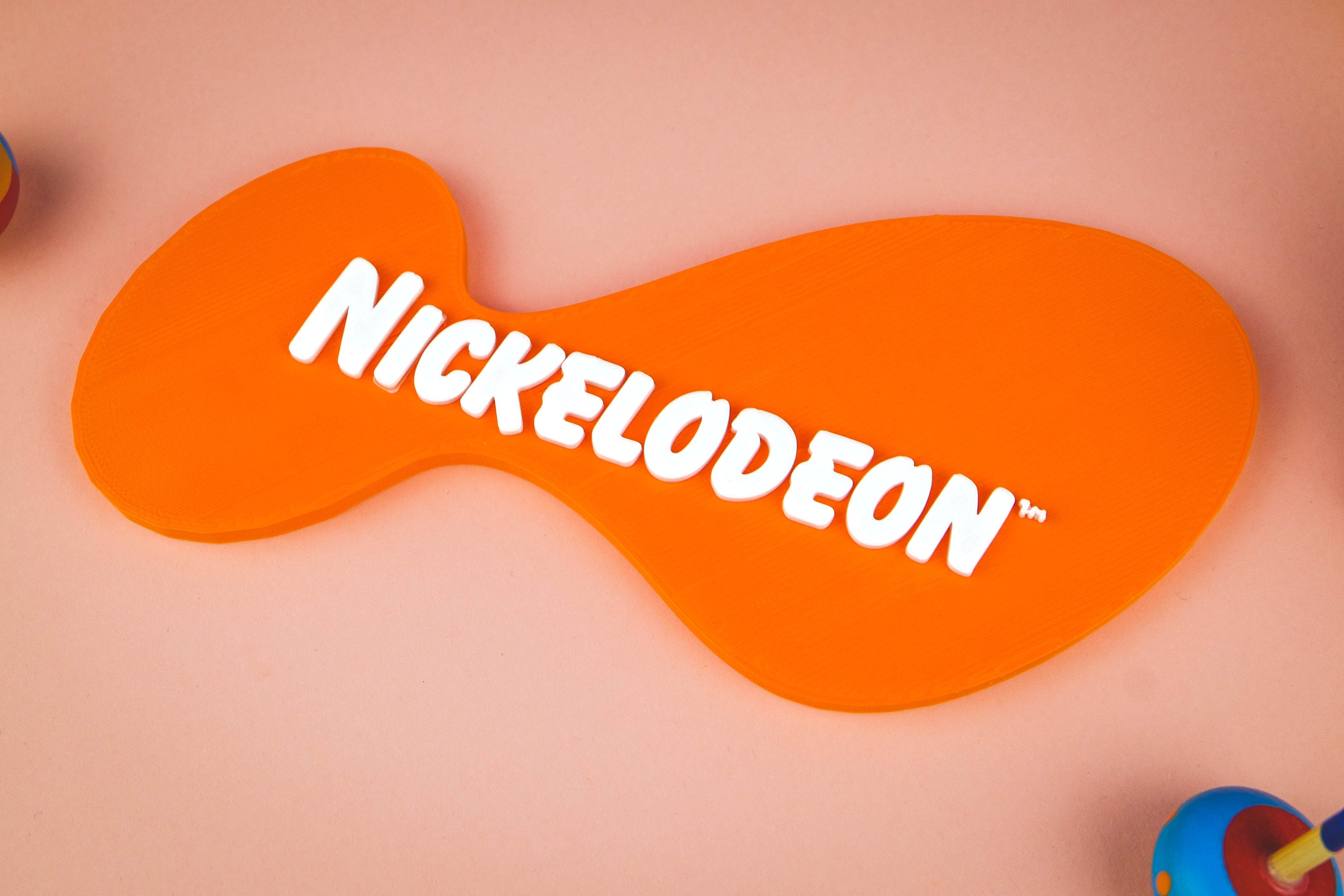 Nickelodeon Logo Nick Junior Jr 3D Printed Stand Door Sign - Etsy
