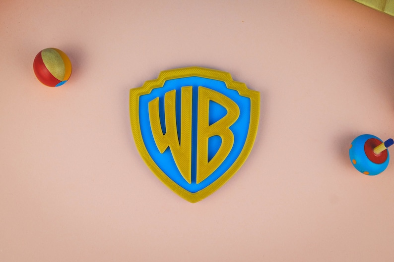 Warner Bros Logo 3D Printed Pretend Play Kids Toy 3D Printing - Etsy