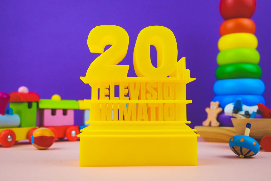 20th Television Animation 3D Printed Logo - Etsy