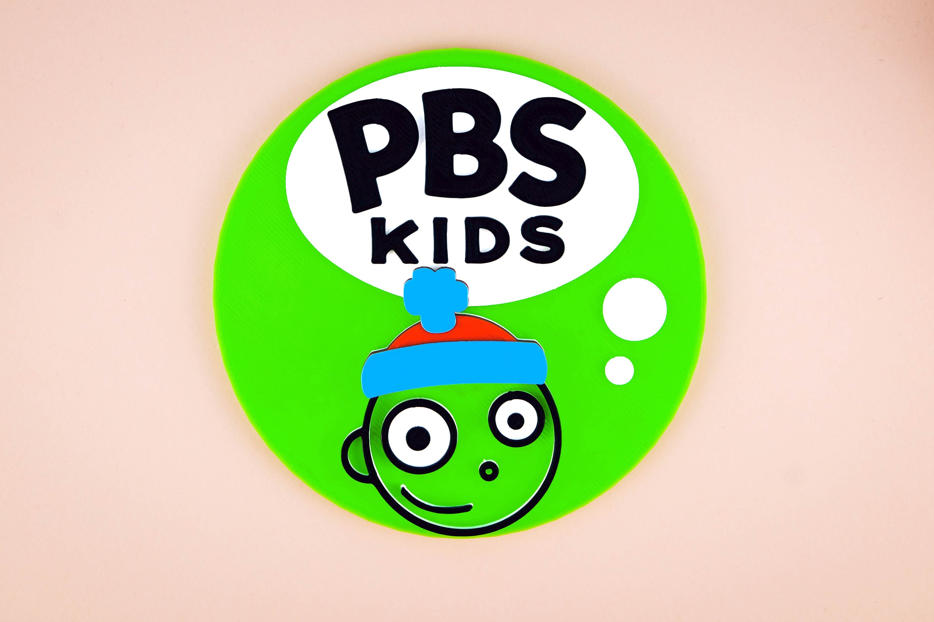 Dan PBS Kids 3D Printed Logo Dash Dot Kid Toy Gift Pretend - Etsy Australia
