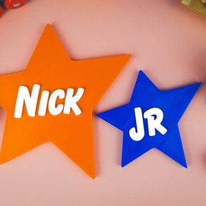 Nick Jr Stars Logo 3D Printed Logo Kids Toy - Etsy