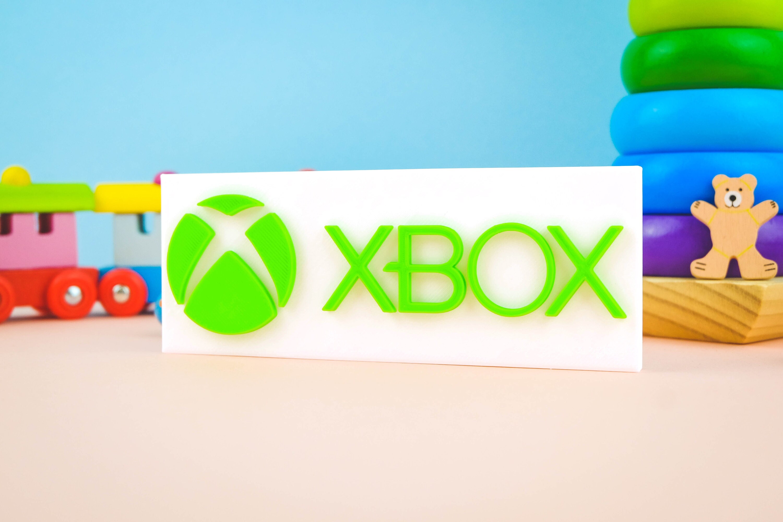 XBOX Logo 3D Printed Decoration Pretend Play Kids Toy 3D - Etsy