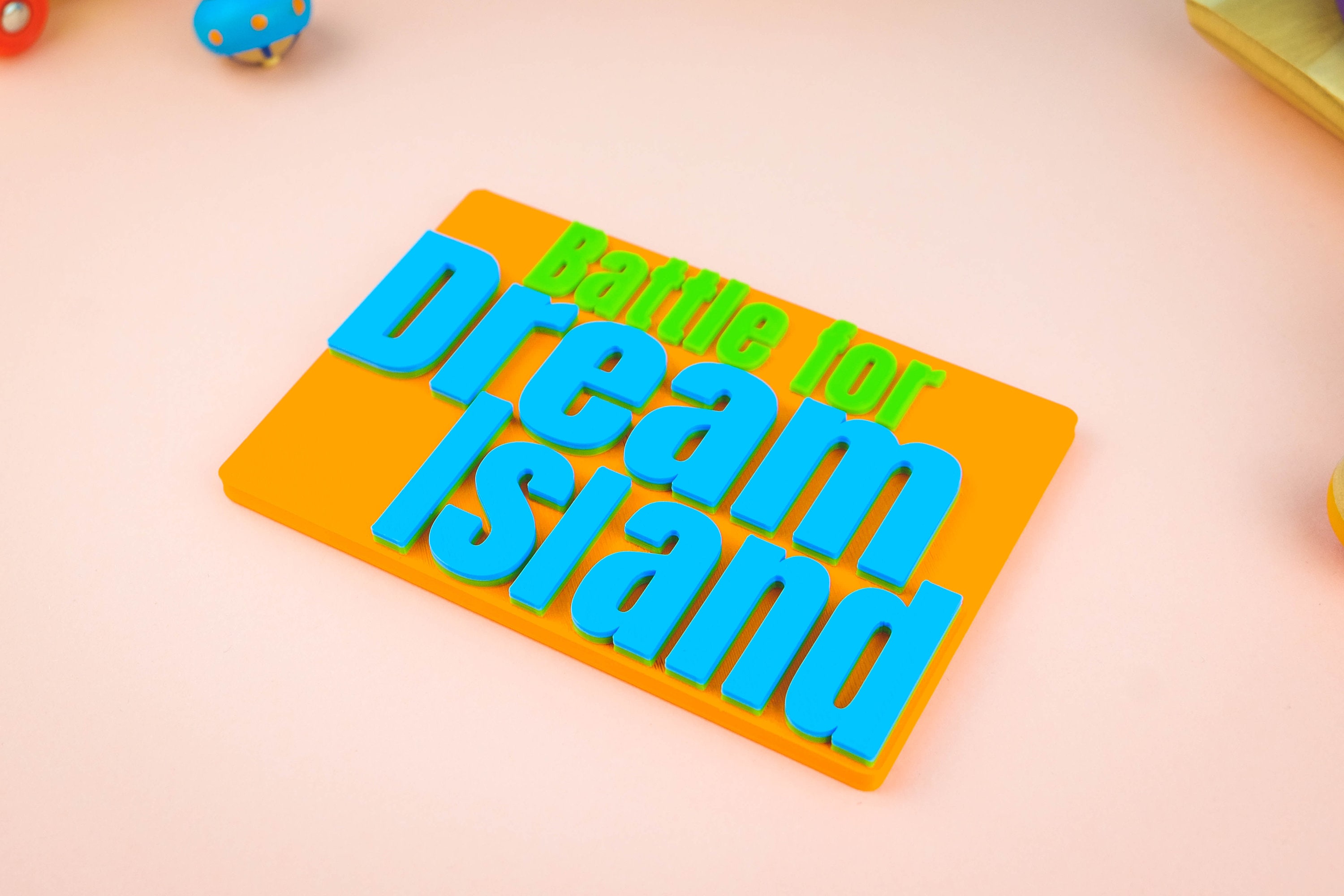 BFDI Battle for Dream Island Logo 3D Printed Pretend Play Kids - Etsy UK