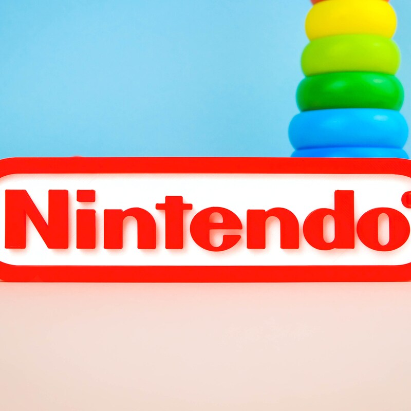Nintendo Logo Red - Etsy UK