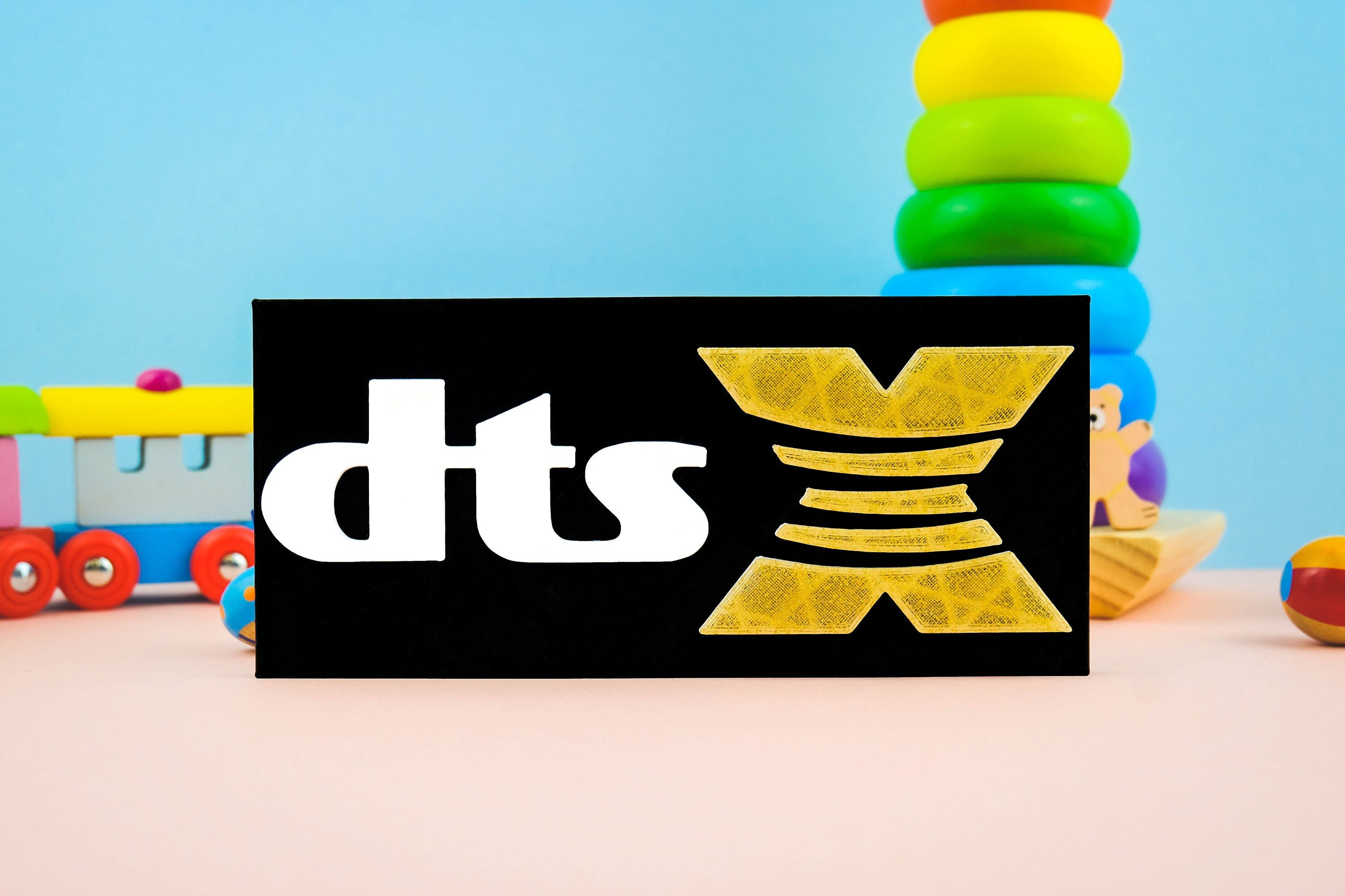 DTSX 3D Printed Logo Sign Home Cinema Theater Decor Dolby - Etsy