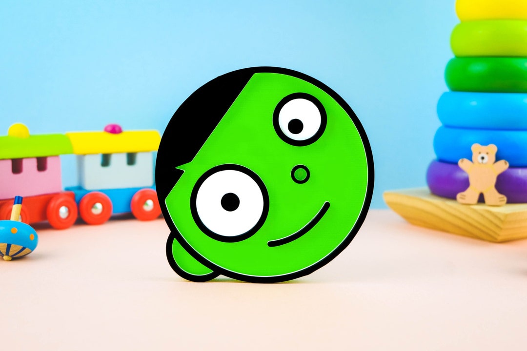 Dennis PBS Kids Face Figure Pretend Play Kid Toy 3D Printed Dash Dot ...