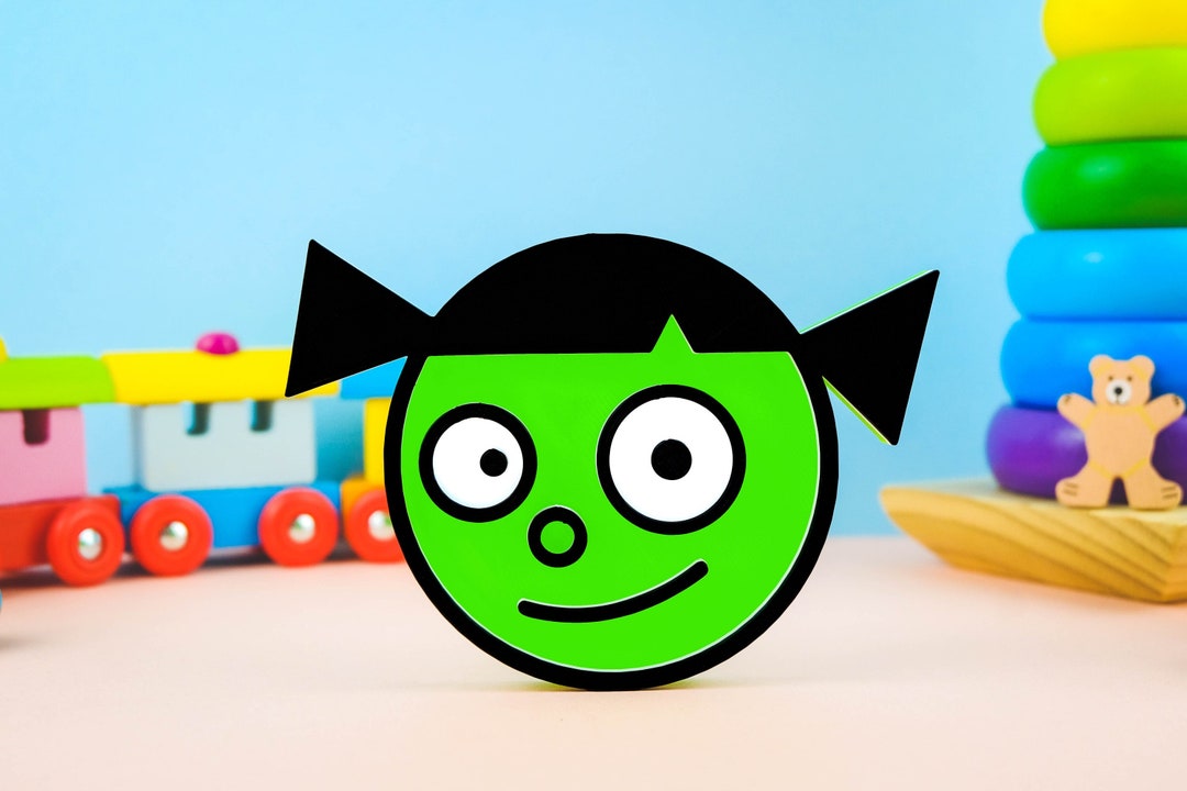 Kaleigh PBS Kids Face Figure Pretend Play Kid Toy 3D Printed Dash Dot ...