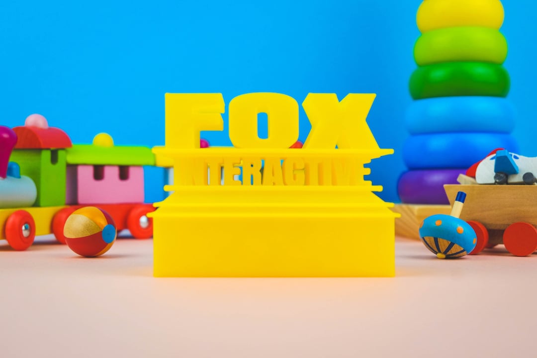 Fox Interactive 3D Printed Logo - Etsy