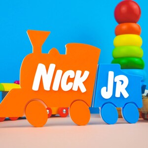 Nick Jr Train Logo 3D Printed Logo Kids Toy - Etsy