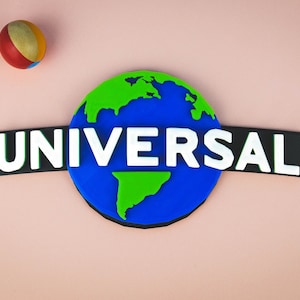 Universal Logo 3D Printed Pretend Play Kids Toy 3D Printing Movie ...