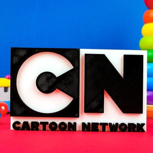 CN Cartoon Network Logo 3D Printed Pretend Play Kids Toy 3D Printing ...