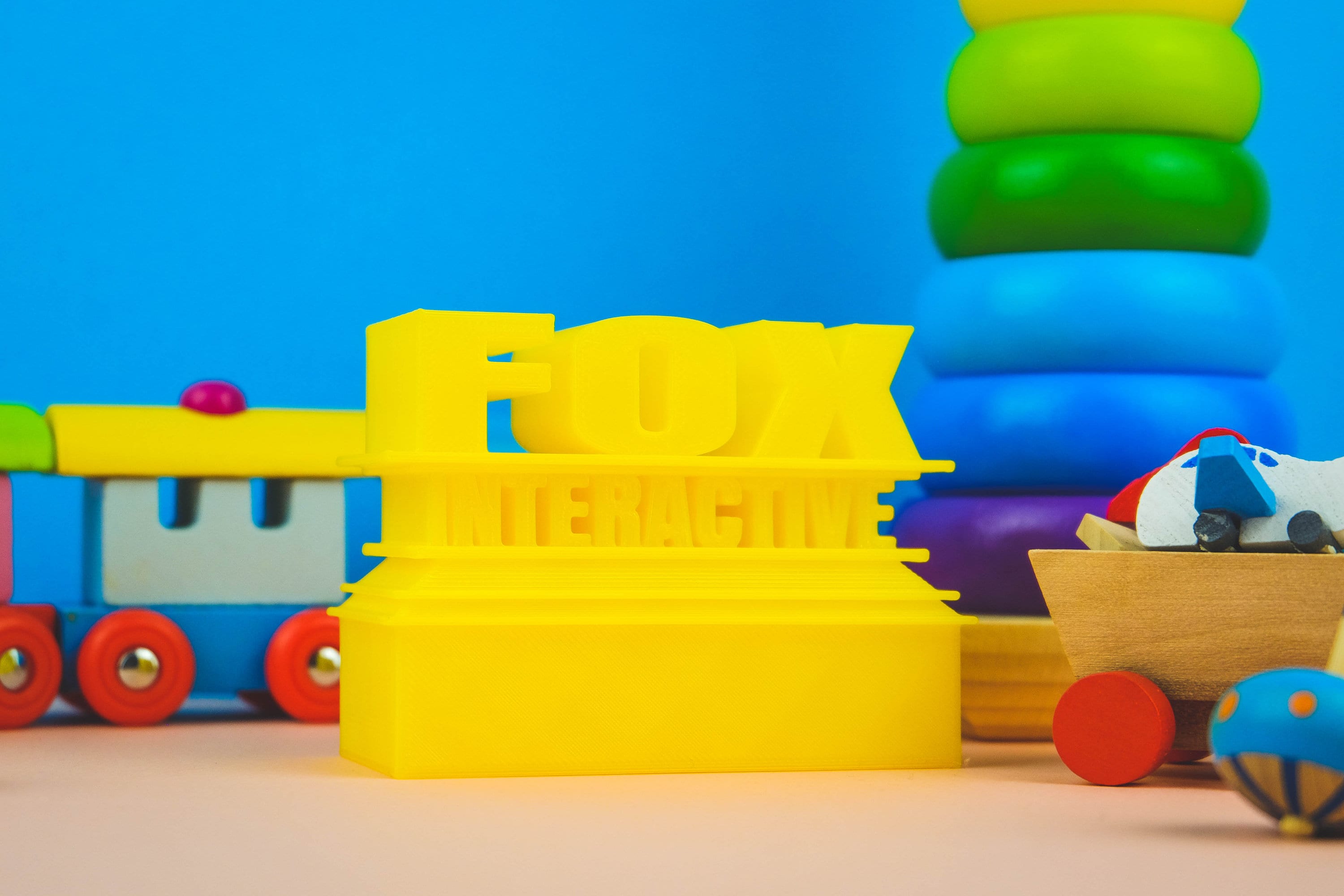 Fox Interactive 3D Printed Logo - Etsy