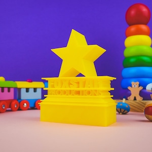 Fox Star Productions 3D Printed Logo - Etsy