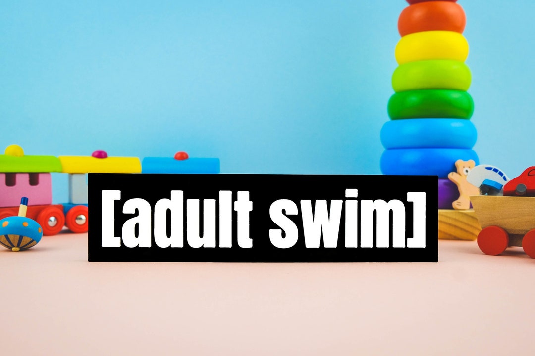 Adult Swim Logo 3D Printed Netflix Decor Decoration3d Printing Series ...