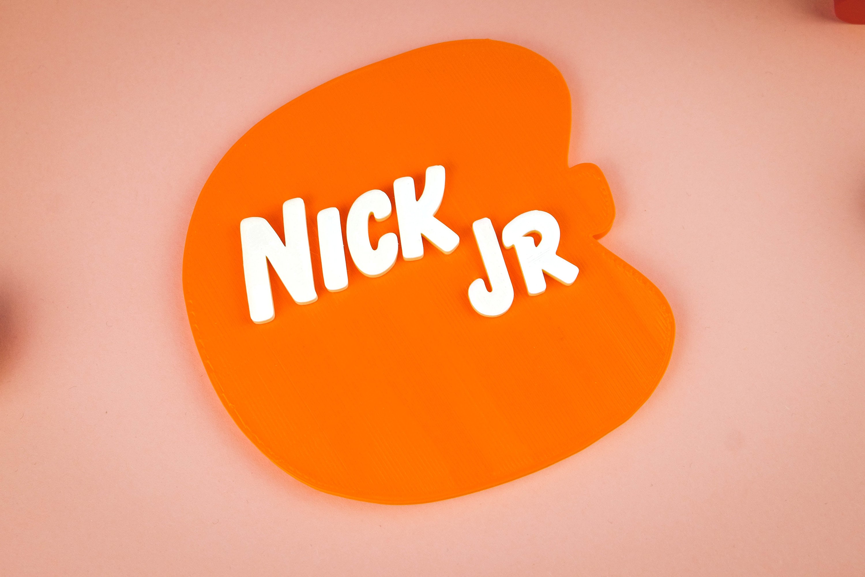 Nick Jr Leaf 3D Printed Logo Nickelodeon Junior - Etsy Ireland